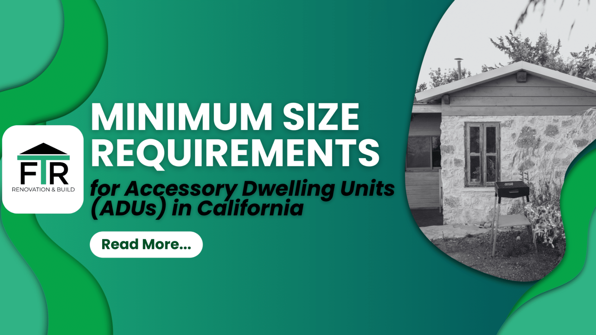 The Minimum Size Requirements For Accessory Dwelling Units (ADUs) In ...